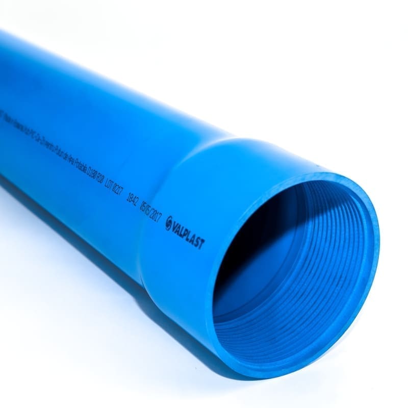 TUB VALSpring PVC PT. PUTURI CU FILET R10 D.200 L0.5M | Produse.Valrom.ro