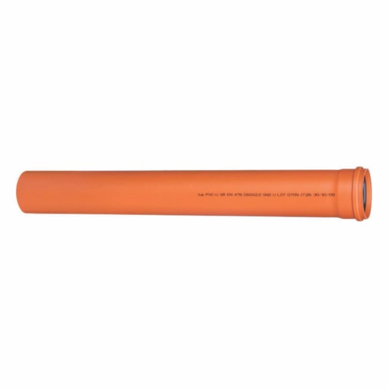 VALPlast PVC COMPACT PIPE D.125X3.7mm SN8 L0.5M | Produse.Valrom.ro